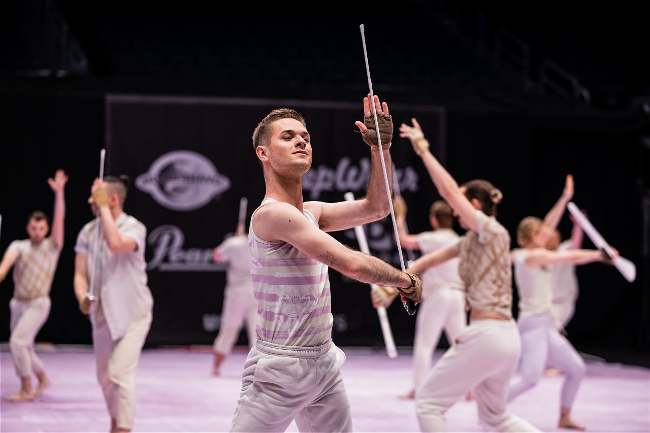 Winter Color Guard Meigs Color Guard