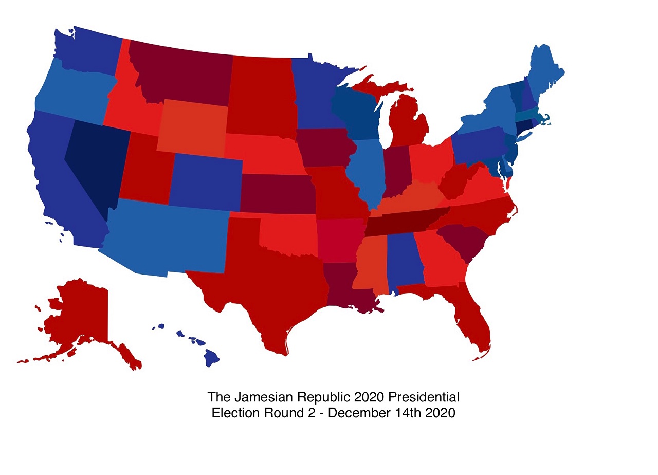 NationStates | Dispatch | Election Results From The 2020 Presidential ...