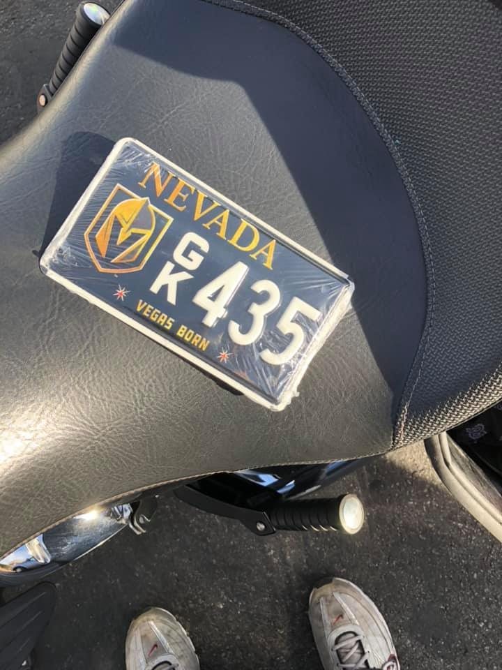 License Plate | Vegas Golden Knights